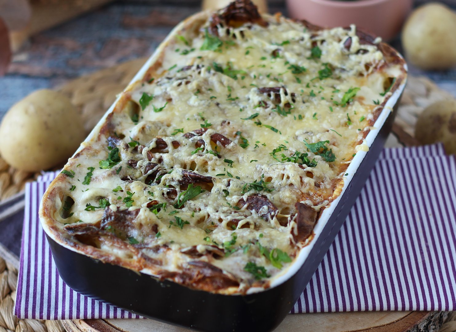 Aardappelgratin recept met air fryer