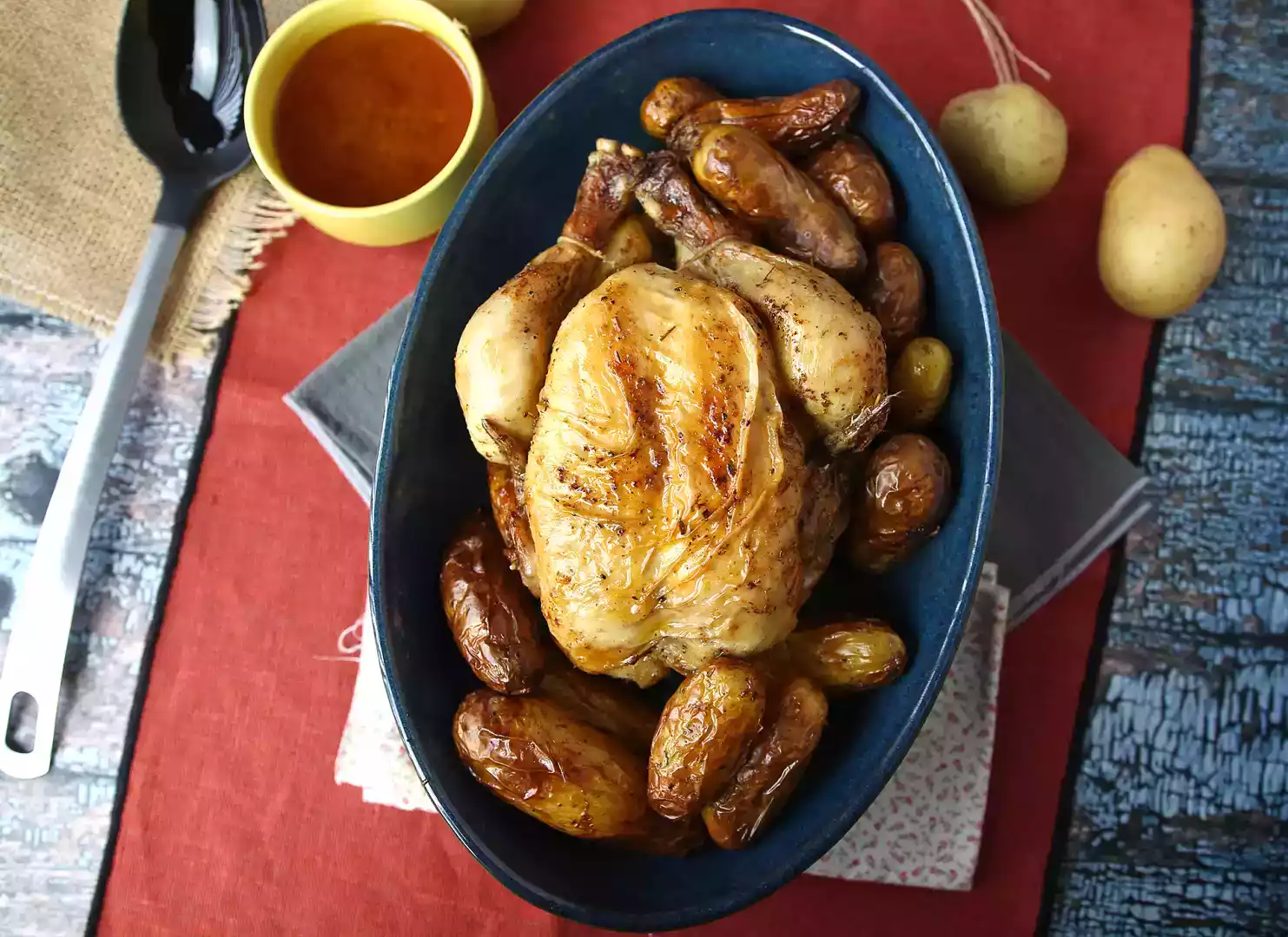 Braad kip recept met de moulinex multicook&fry!