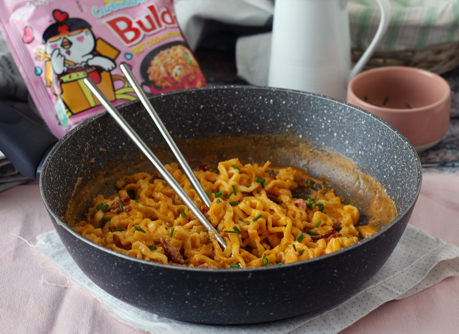 Buldak noedels carbonara smaak: het beste recept!