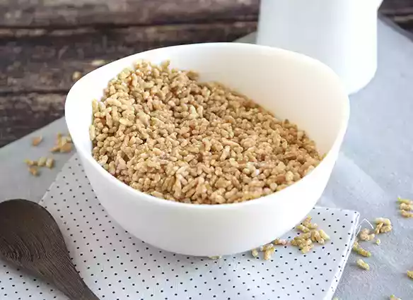 Hoe maak je gepofte rijst recept