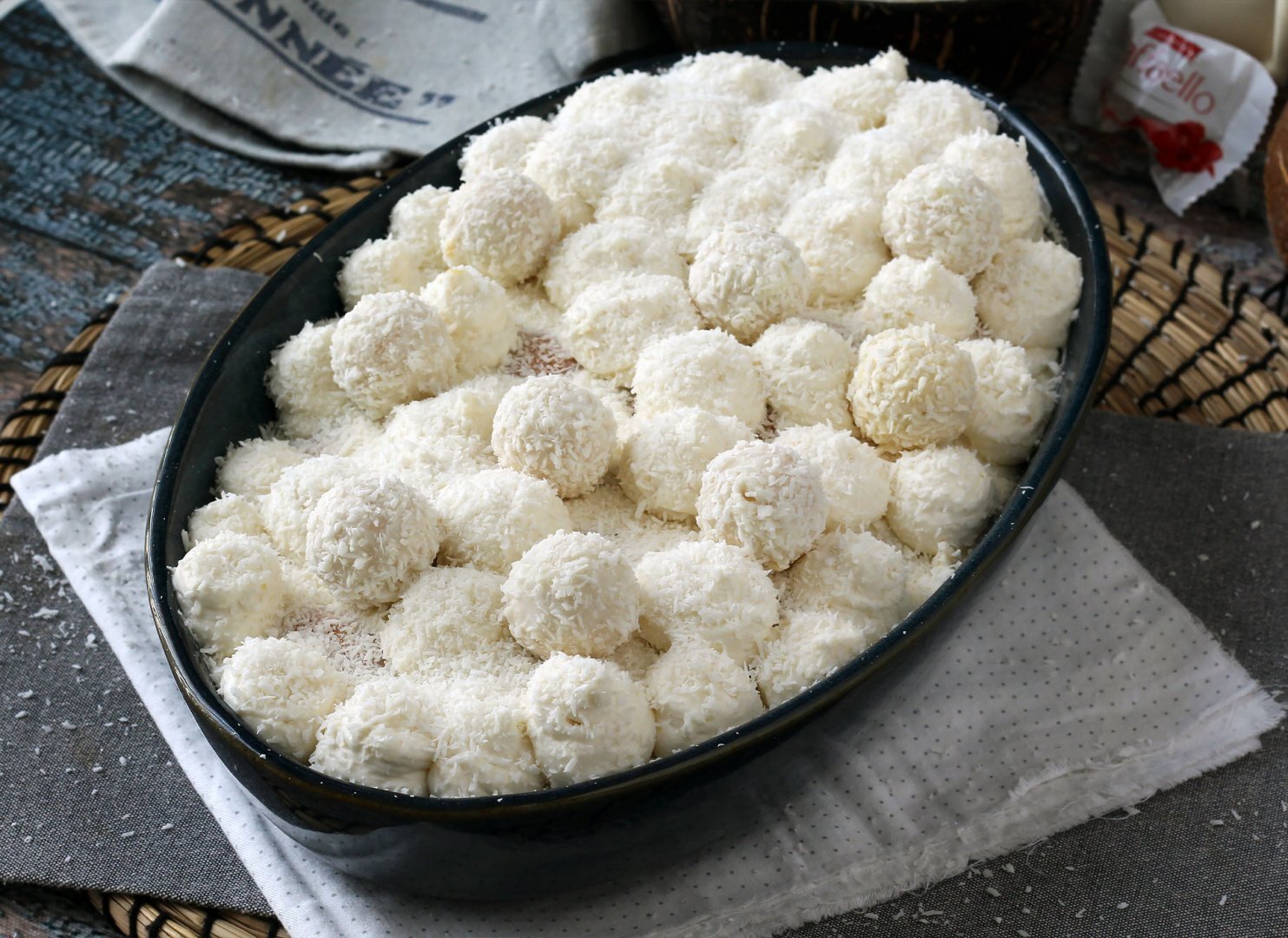 Kokosnoot tiramisu recept met raffaello