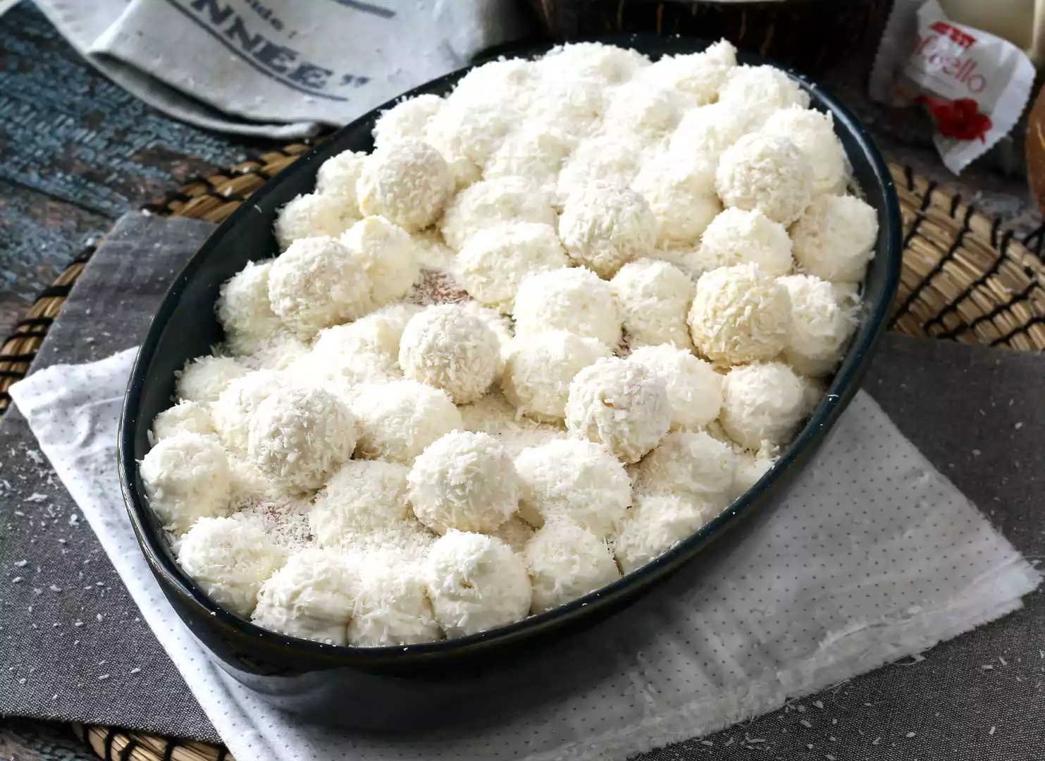 Kokosnoot tiramisu recept met raffaello