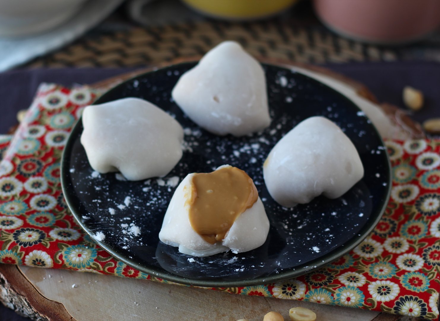 Pindakaas mochi recept