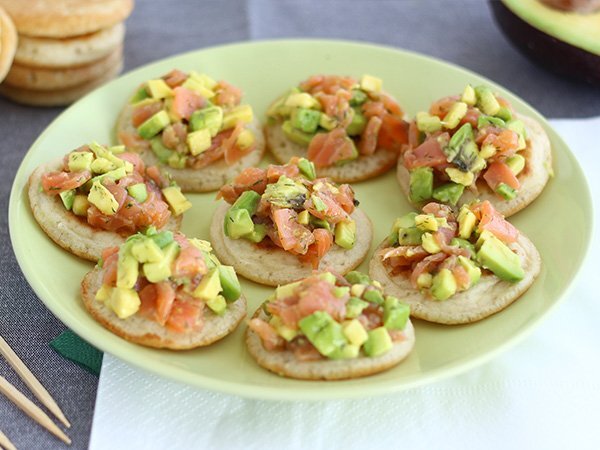 Recept voor toast met zalm en avocado
