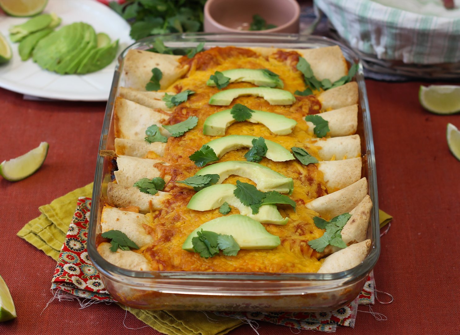 Vegetarische enchilada's recept