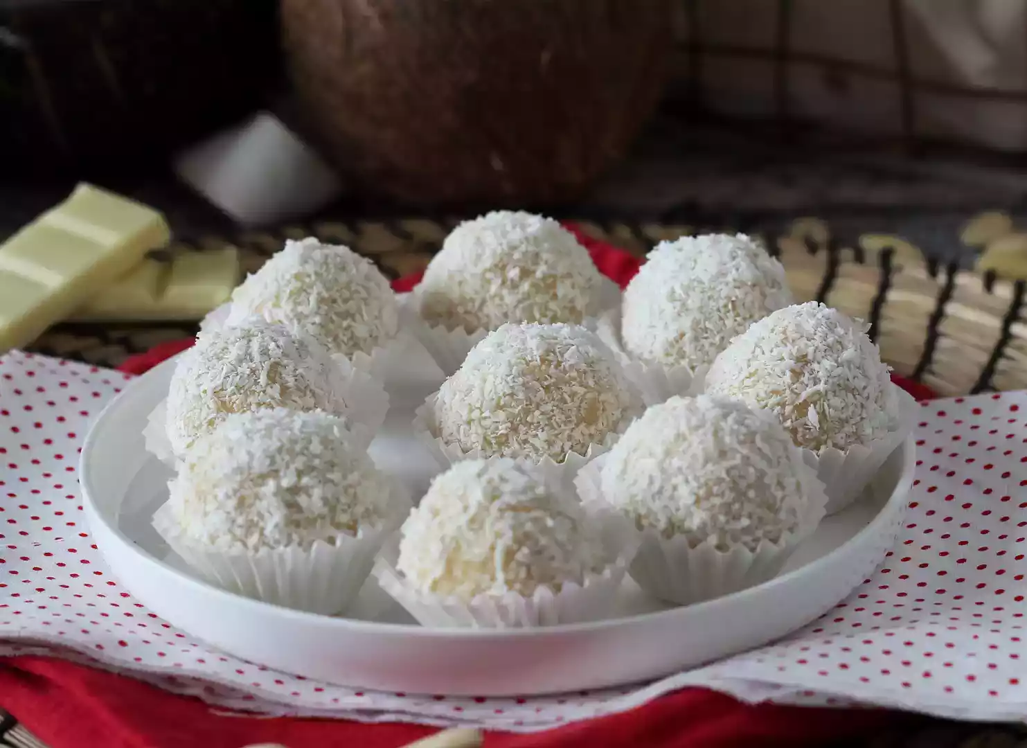 Zelfgemaakte raffaello chocolade recept